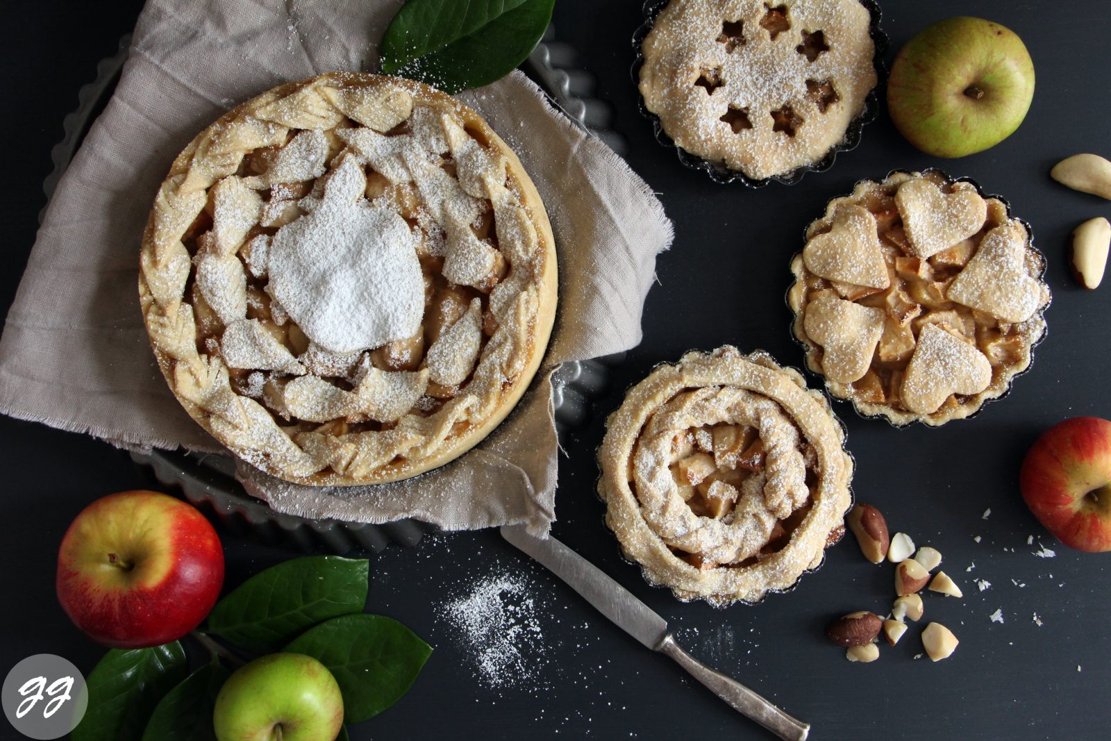 {Rezept} Original amerikanischer Apple Pie - Glücksgenuss
