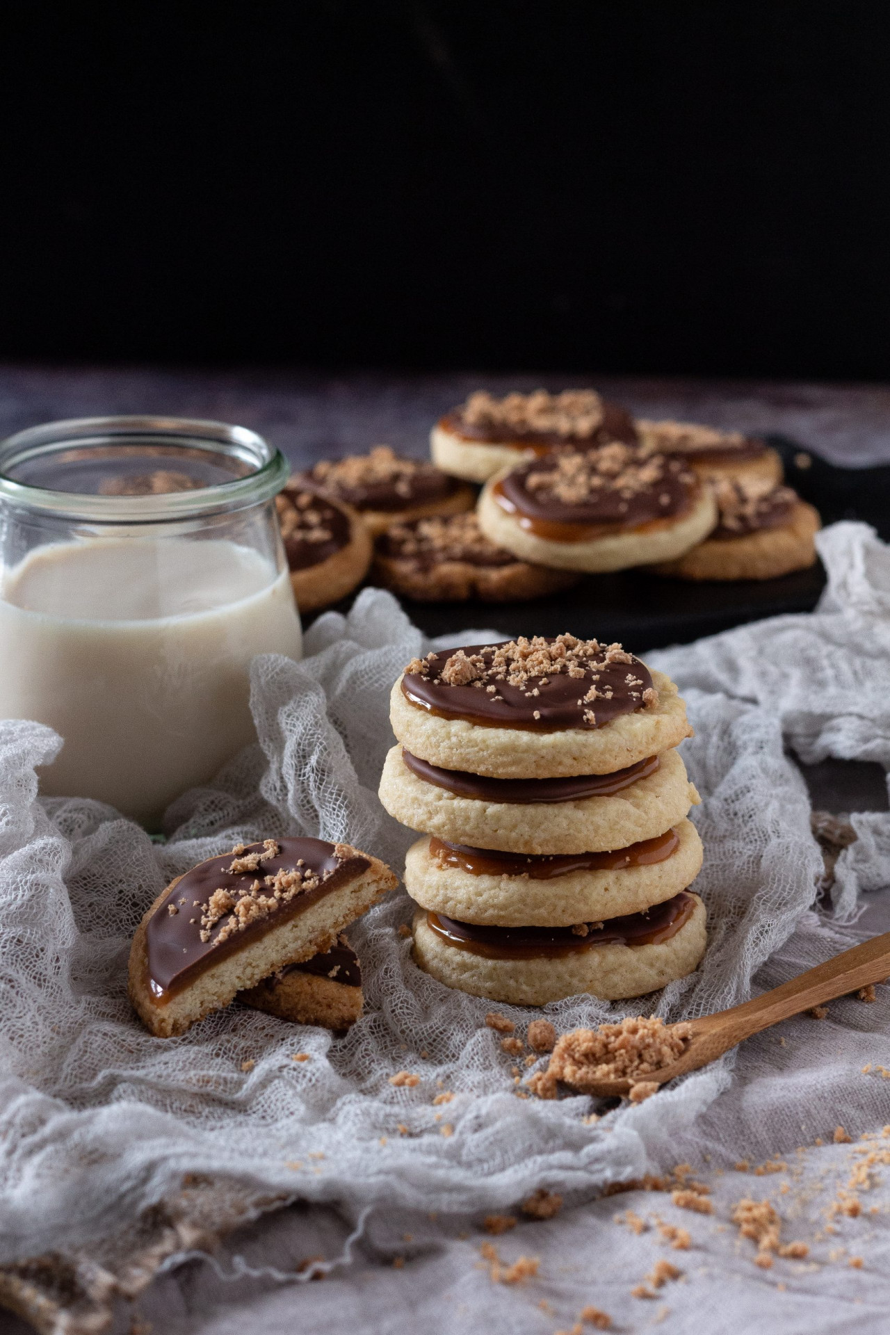 Die besten Schokoladen-Toffee-Kekse - Glücksgenuss